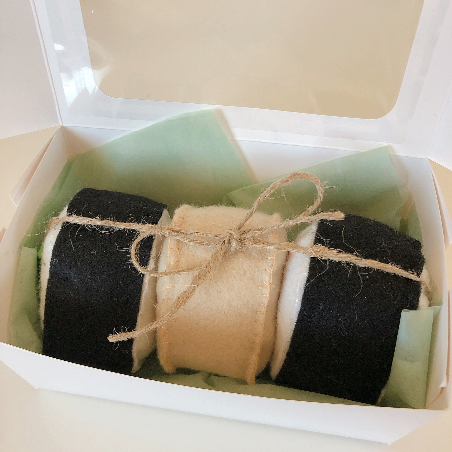 Felt rice balls set of 3 Japanese Onigiri pretend play | Etsy