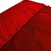 Deep Red Velvet Quilt Velvet Quilt King Lap Size Quilt, Blanket Pick ...