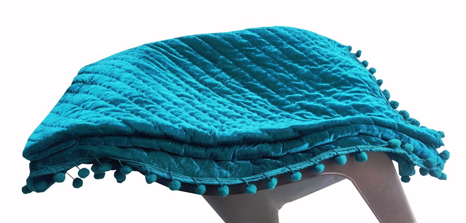 Emerald Green Velvet Quilt Velvet Quilt King Lap Size Quilt - Etsy