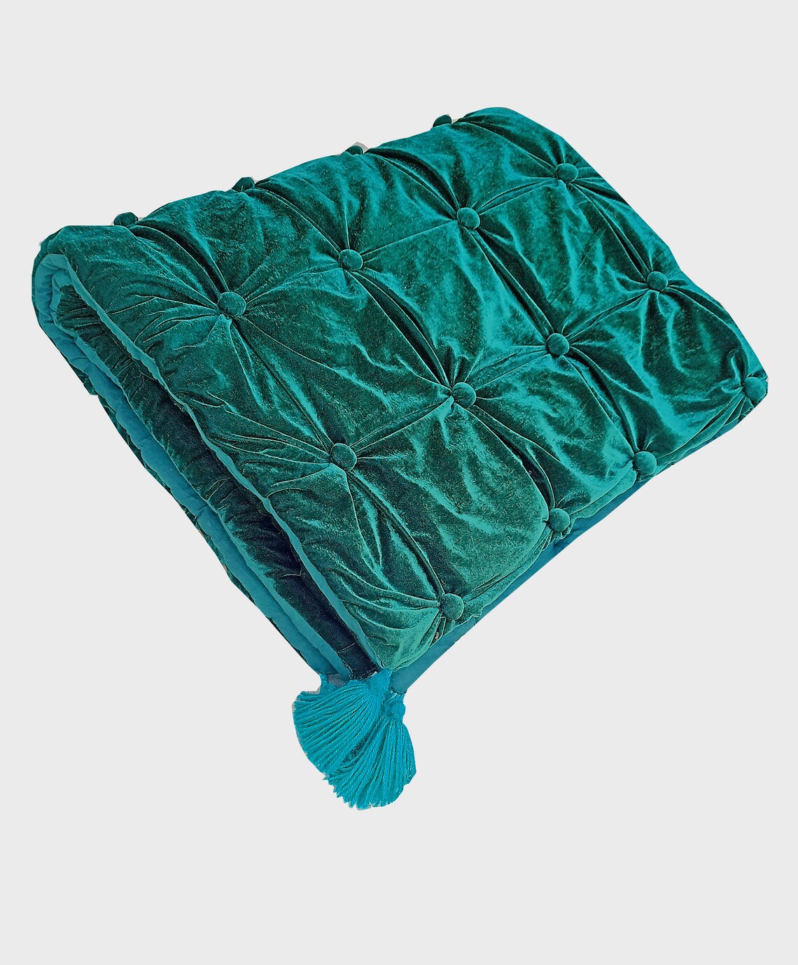 Royal Blue Velvet Quilt Comforter Royal Blue Luxury Quilt - Etsy