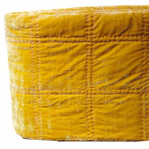 Dark Light Gold Velvet Quilt, Gold Velvet Comforter, Velvet Bedspread ...