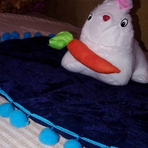 Grey Velvet Baby Play Mat Baby Gym Activity Play Mat With Pom - Etsy