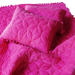 Baby Pink Velvet Comforter Baby Pink Luxury Quilt, Baby Pink Queen ...