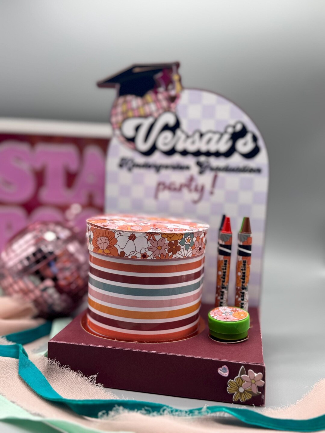 Groovy Graduate Graduation Activity Kit With Stamp, Crayons, Coloring ...