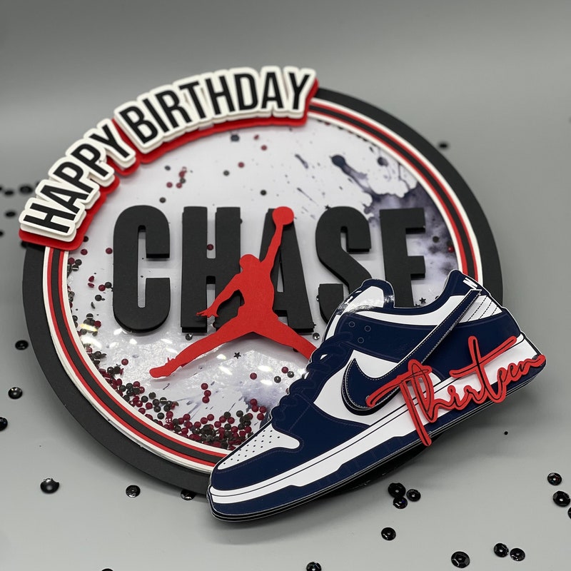 Jordan Cake Topper - Etsy