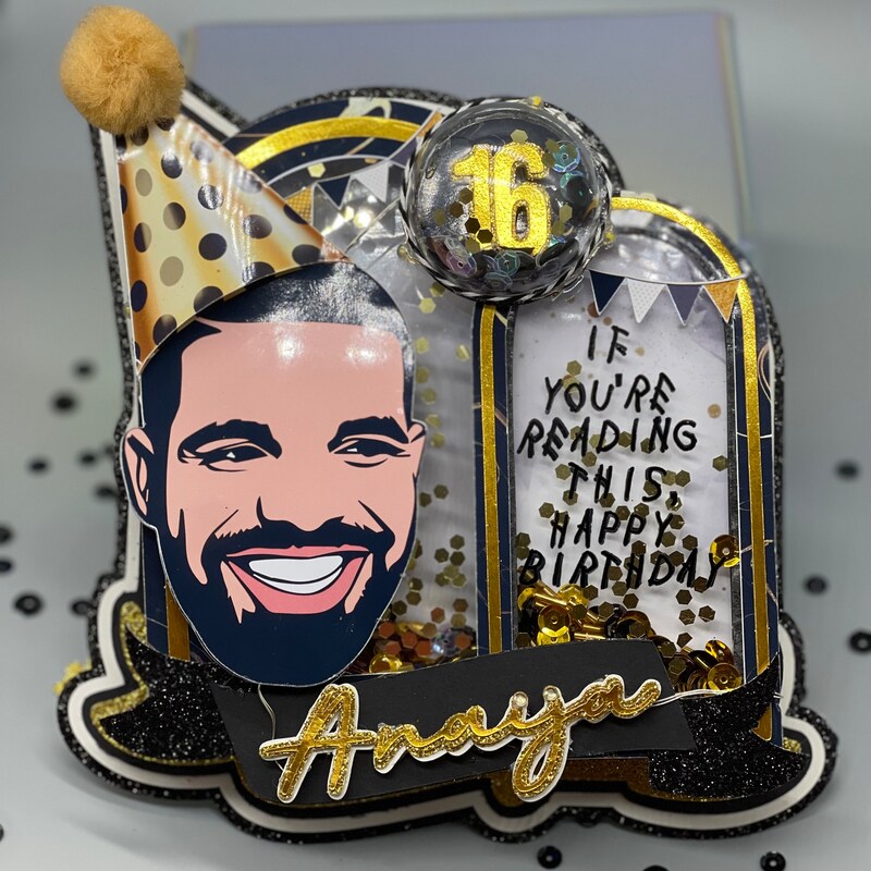 Light up Cake Topper - Etsy