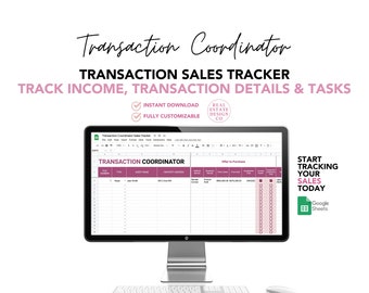 Transaction Tracker - Etsy