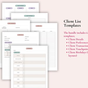 Real Estate Transaction Coordinator Canva Template Bundle Buyer ...