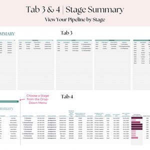 Real Estate Team Pipeline Google Sheets Template Business Tracker ...