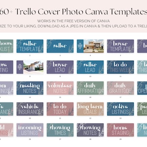 Trello Card Cover Photo Canva Template With 3 Bonus Shared Trello Board ...