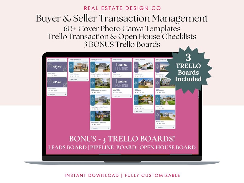 Trello Card Cover Photo Canva Template With 3 Bonus Shared Trello Board ...