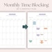 Real Estate Agent Time Blocking Planner Canva Template, Weekly Schedule ...