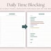Real Estate Agent Time Blocking Planner Canva Template, Weekly Schedule ...