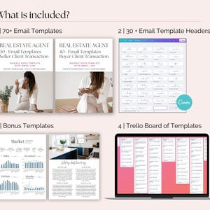 Real Estate Agent Buyer and Seller Transaction Email Templates With ...