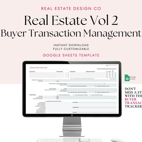 Real Estate Workflow Template - Etsy