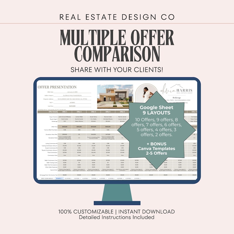 Real Estate Logo Design - Etsy