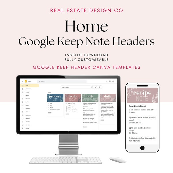 Grocery List Headers - Etsy