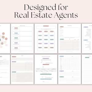 Real Estate Goal Setting, Year in Review, Canva Templates, Business ...