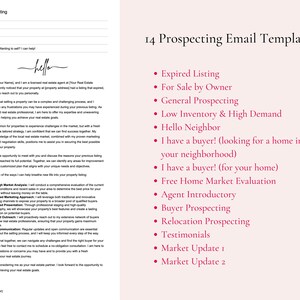 Real Estate Prospecting Email Templates Farming Bundle Lead Generation ...