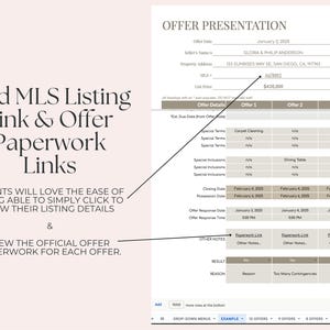 Real Estate Multiple Offer Comparison Presentation Google Sheets ...