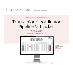 Transaction Coordinator Google Forms Templates Client Inquiry - Etsy