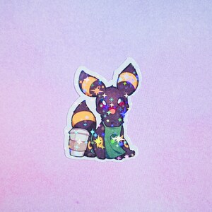 Umbreon Sticker, Espeon Sticker, Kawaii Stickers, Pokemon Stickers - Etsy