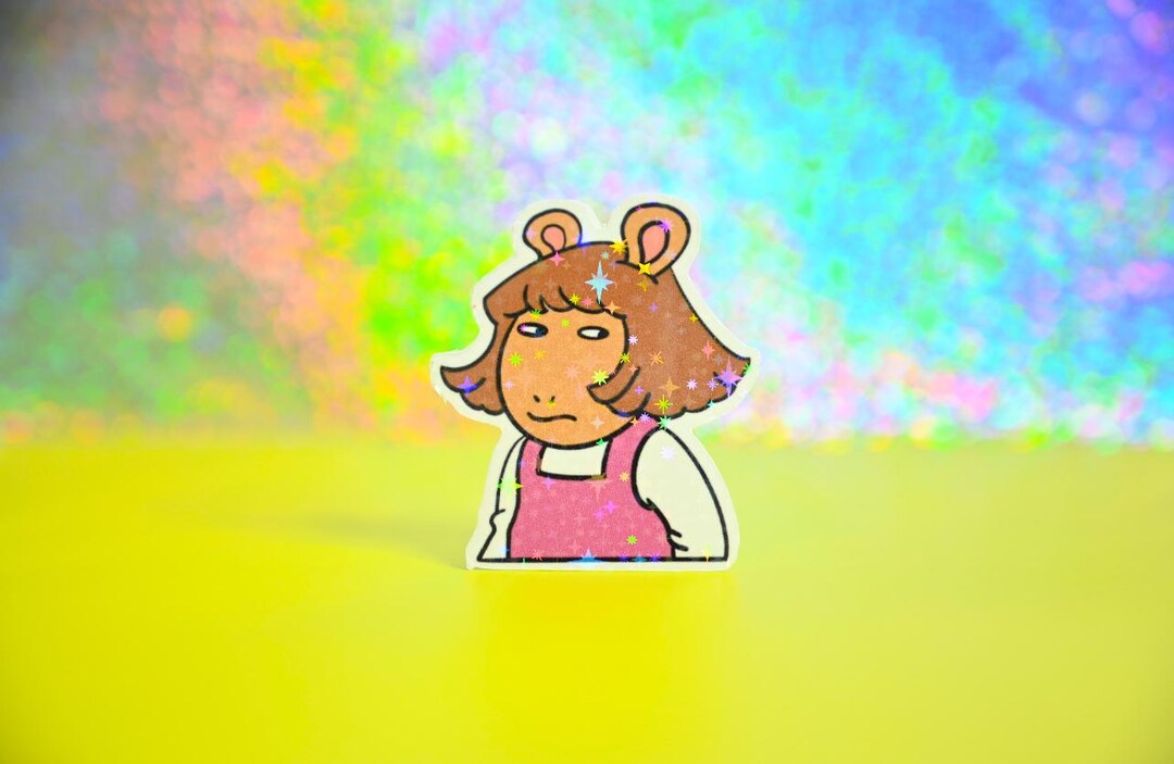 DW Side Eye Meme Sticker - Etsy