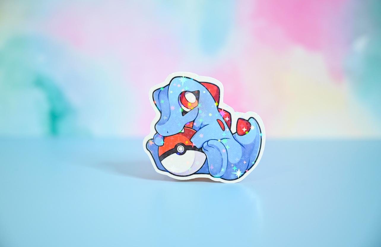 Kawaii Pokemon Stickers, Cyndaquil Sticker, Totodile Sticker, Chikorita ...