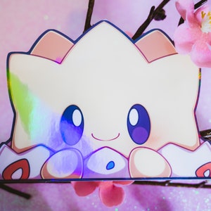 Kawaii Pokemon Peeker Stickers, Kawaii Pokemon Stickers, Gengar Sticker ...