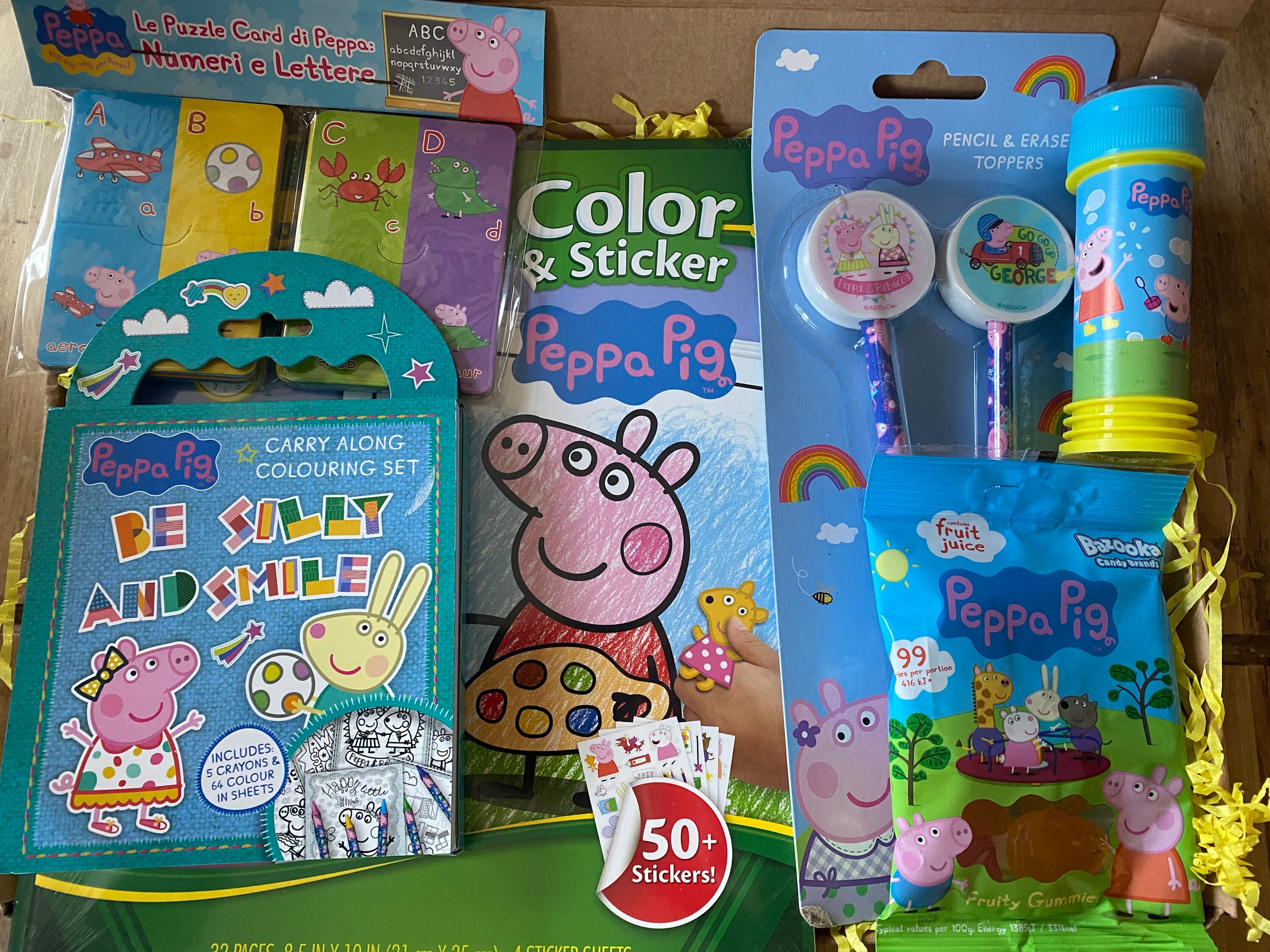 Peppa Pig Fun Learning Gift Set Age 3-5 Colouring Gift Home | Etsy