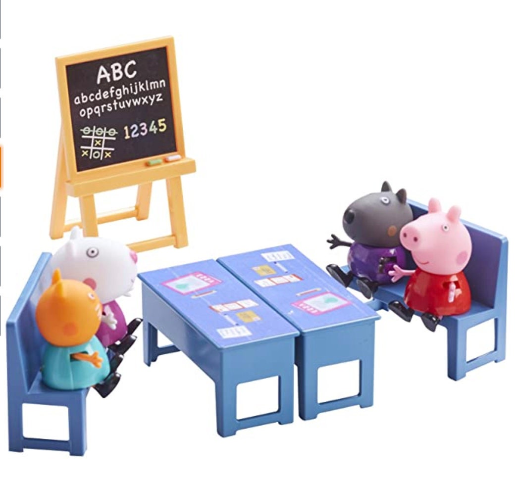 Peppa Pig School / Classroom Play Set Preschool Toddler Home | Etsy