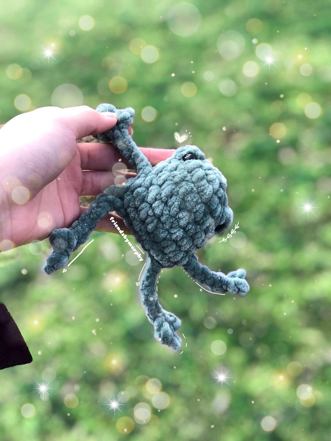 Silly Frog Plush - Etsy