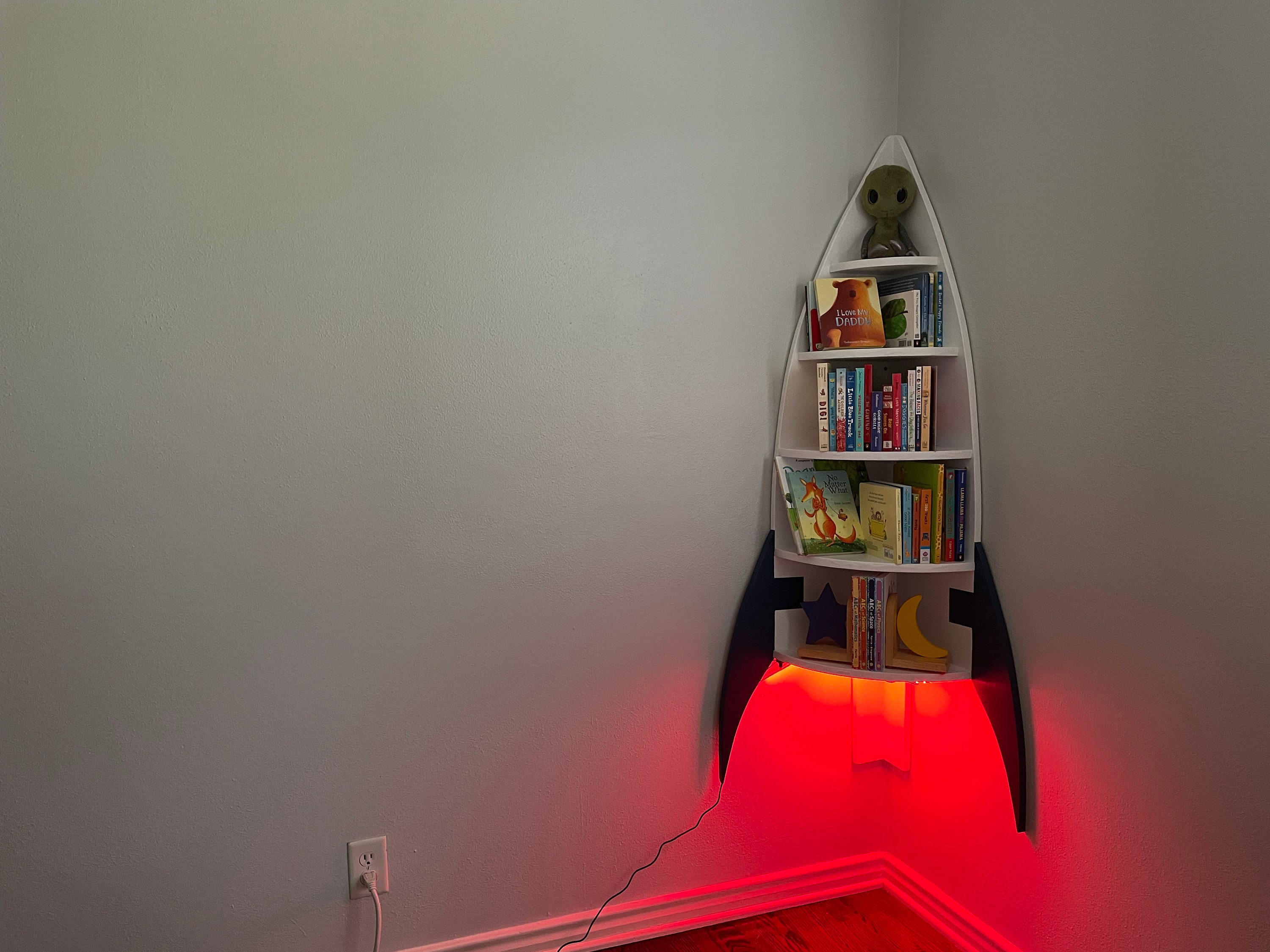 DIY Rocket Ship Bookcase Designs - Etsy UK