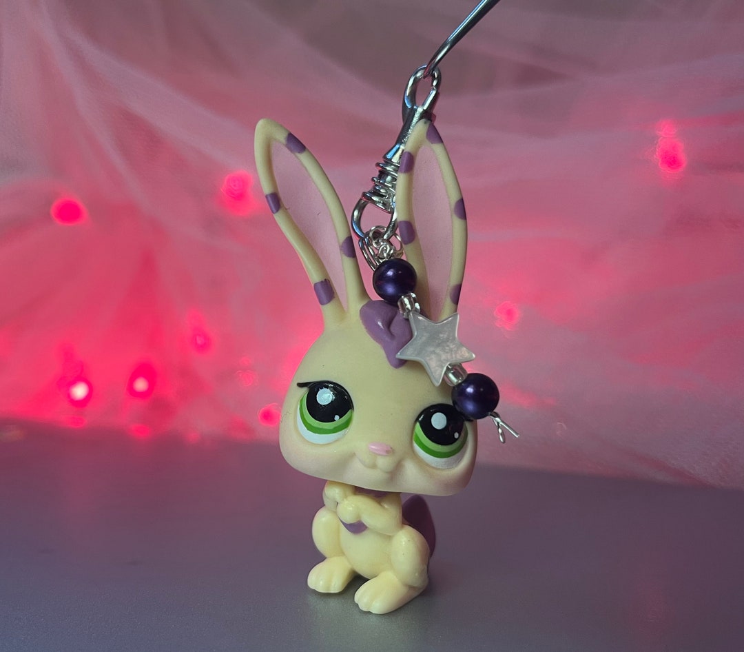 Pre-loved Authentic LPS Littlest Pet Shop Keychain - Etsy