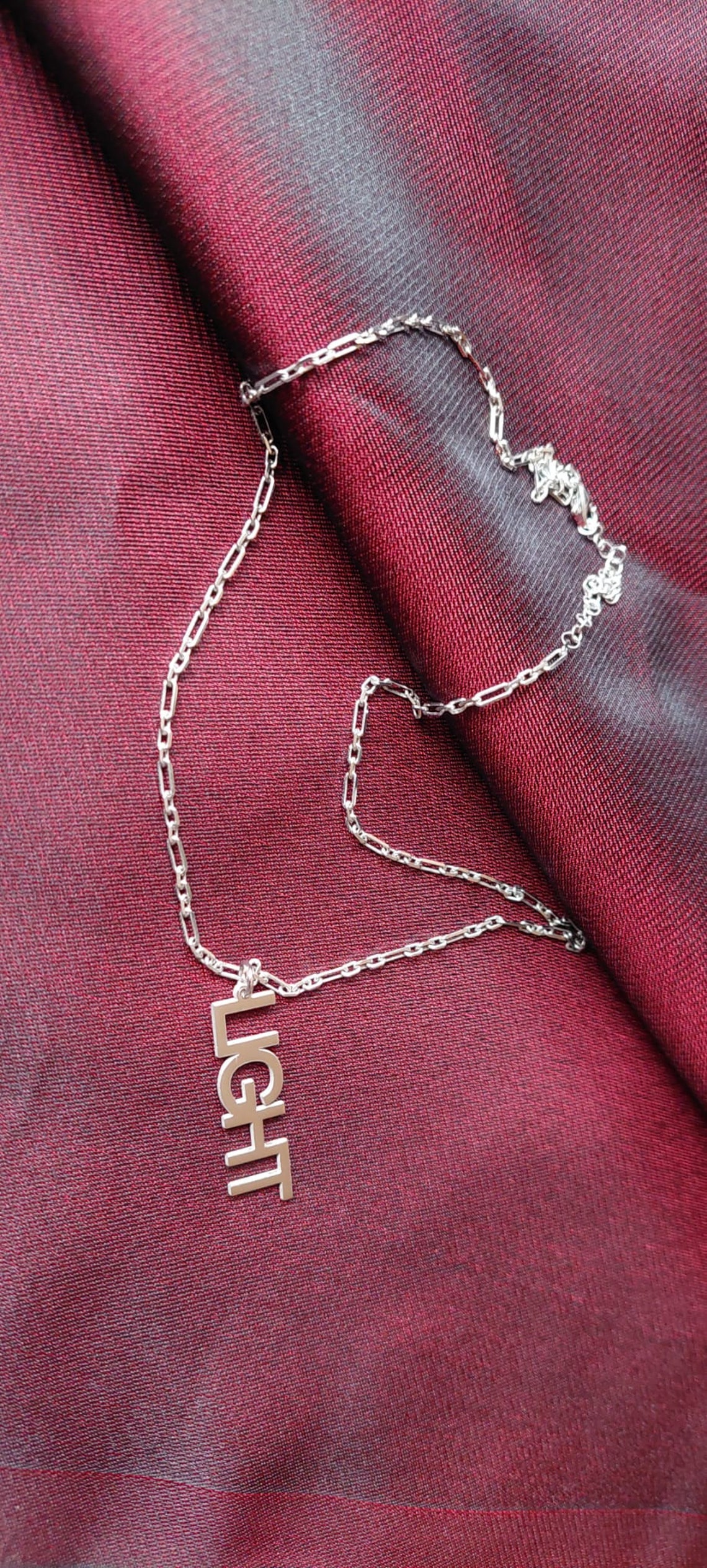 Michelle Obama Light Necklace , Light Necklace for Hope, Hope Necklace ...