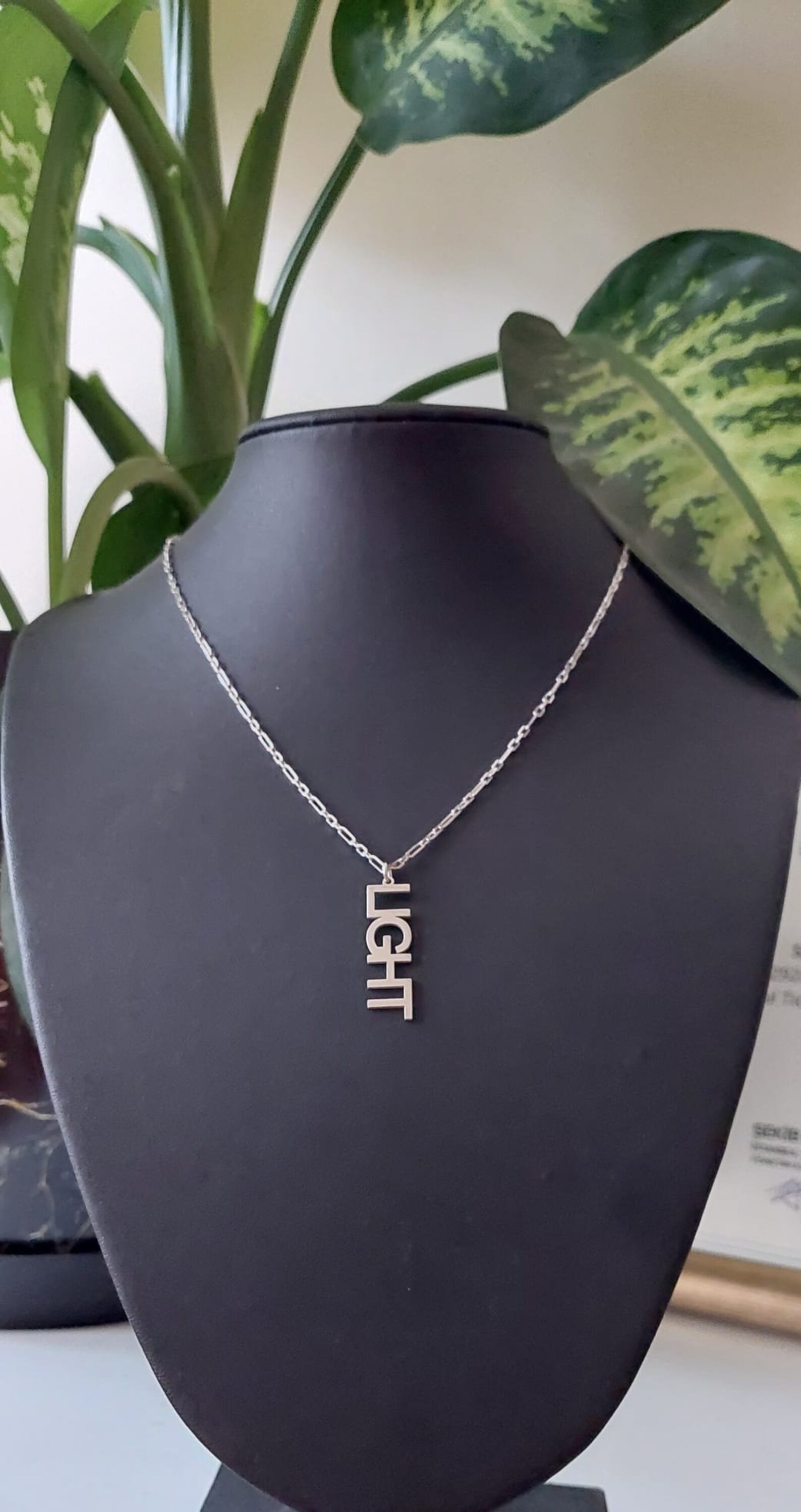 Michelle Obama Light Necklace , Light Necklace for Hope, Hope Necklace ...