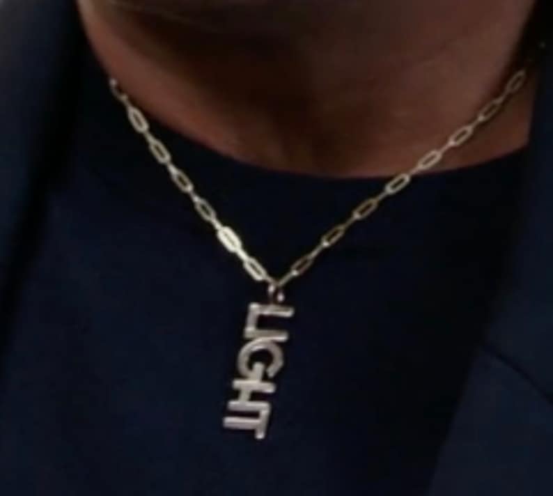 Michelle Obama Light Necklace , Light Necklace for Hope, Hope Necklace ...