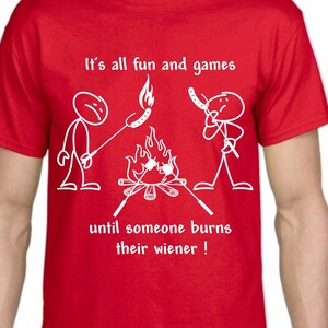 Camping Svg, Funny Shirt Svg, Wiener Svg, Funny Camping Shirt, Roasting ...