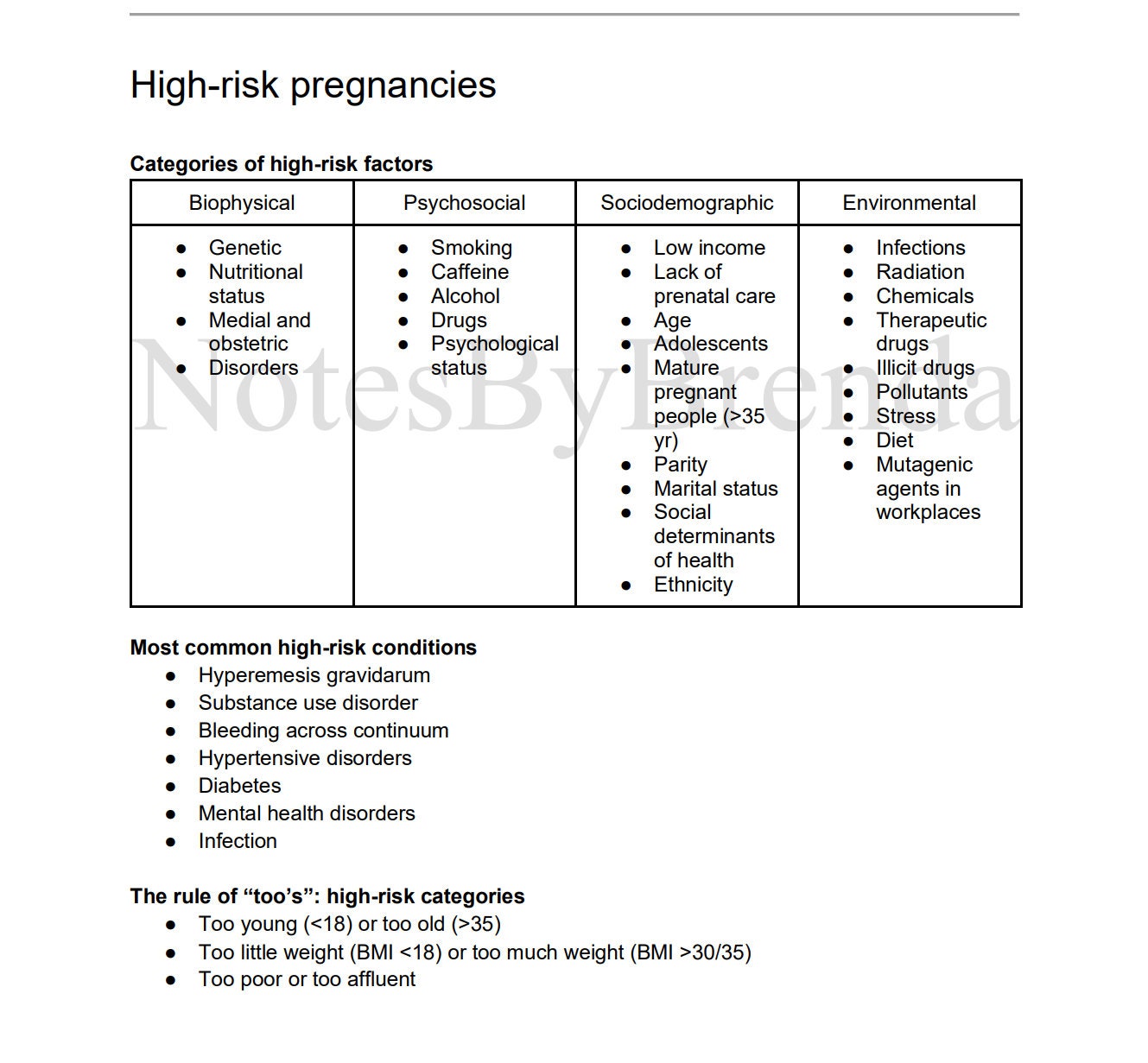 Obstetrics OB Nursing Study Guide - Etsy