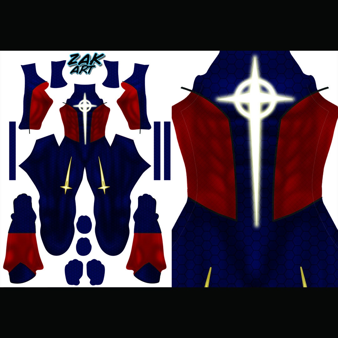 Marvel's Quasar Pattern - Etsy