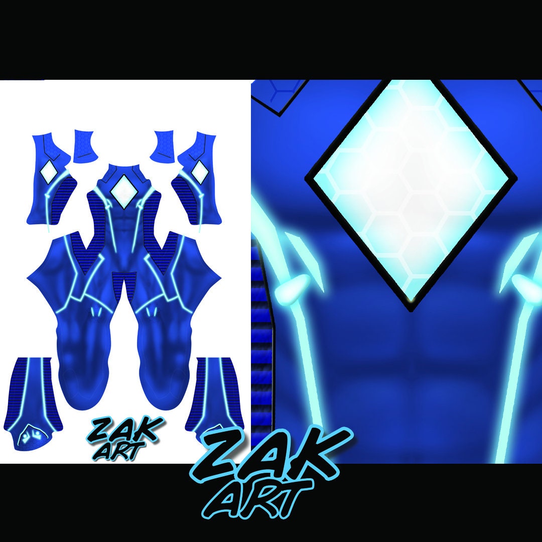 MMPR Boom Blue Power Ranger Matt's Pattern - Etsy