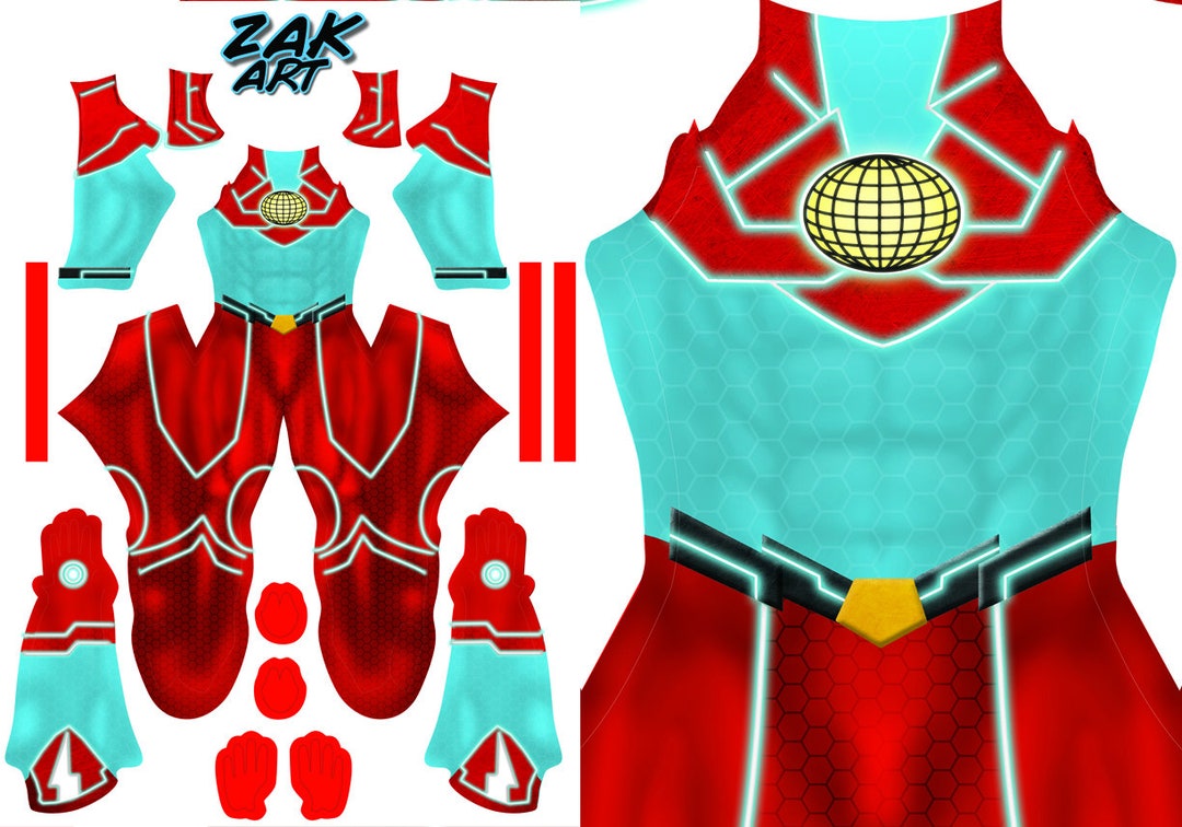 Captain Planet Pattern - Etsy