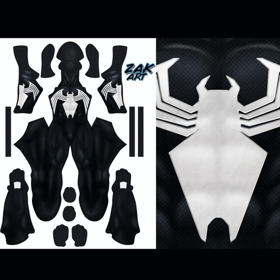 Spider-man Symbiote Digital Pattern | Etsy