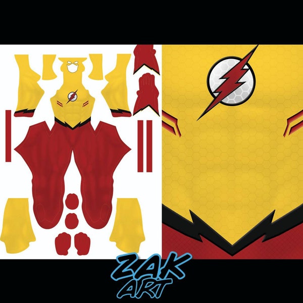 Flash Costume - Etsy