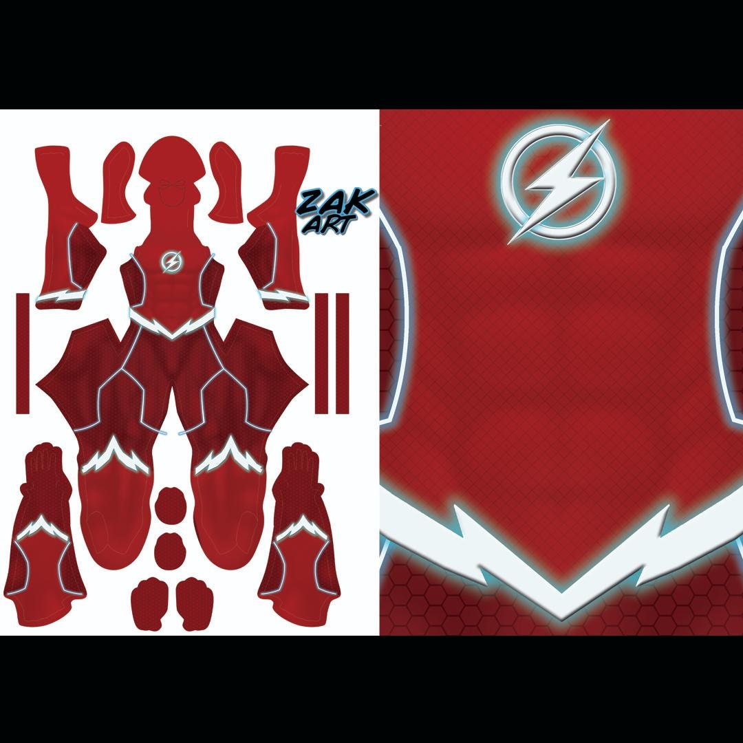 Flash Wally Rebirth Suit Pattern - Etsy