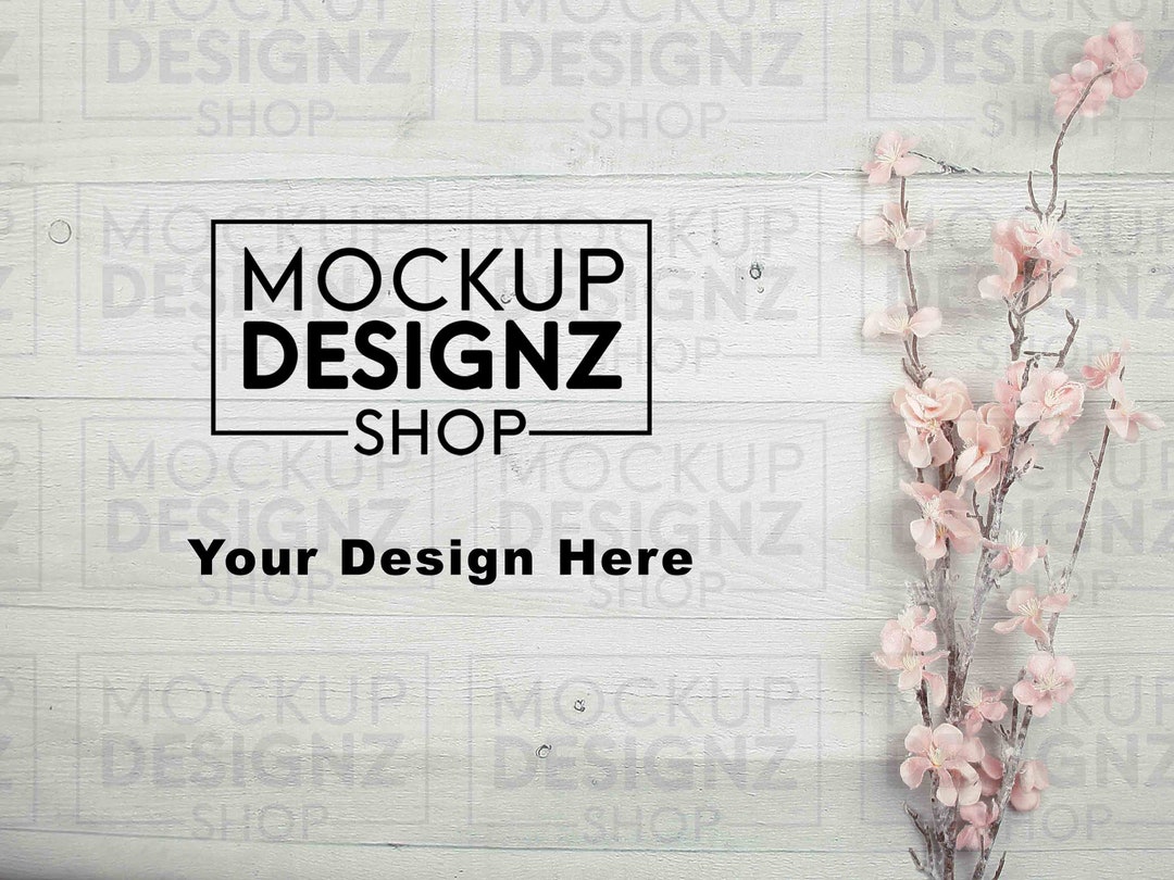 Spring Mockup Spring Wood Background Mockup Spring Frame Mockup Spring ...