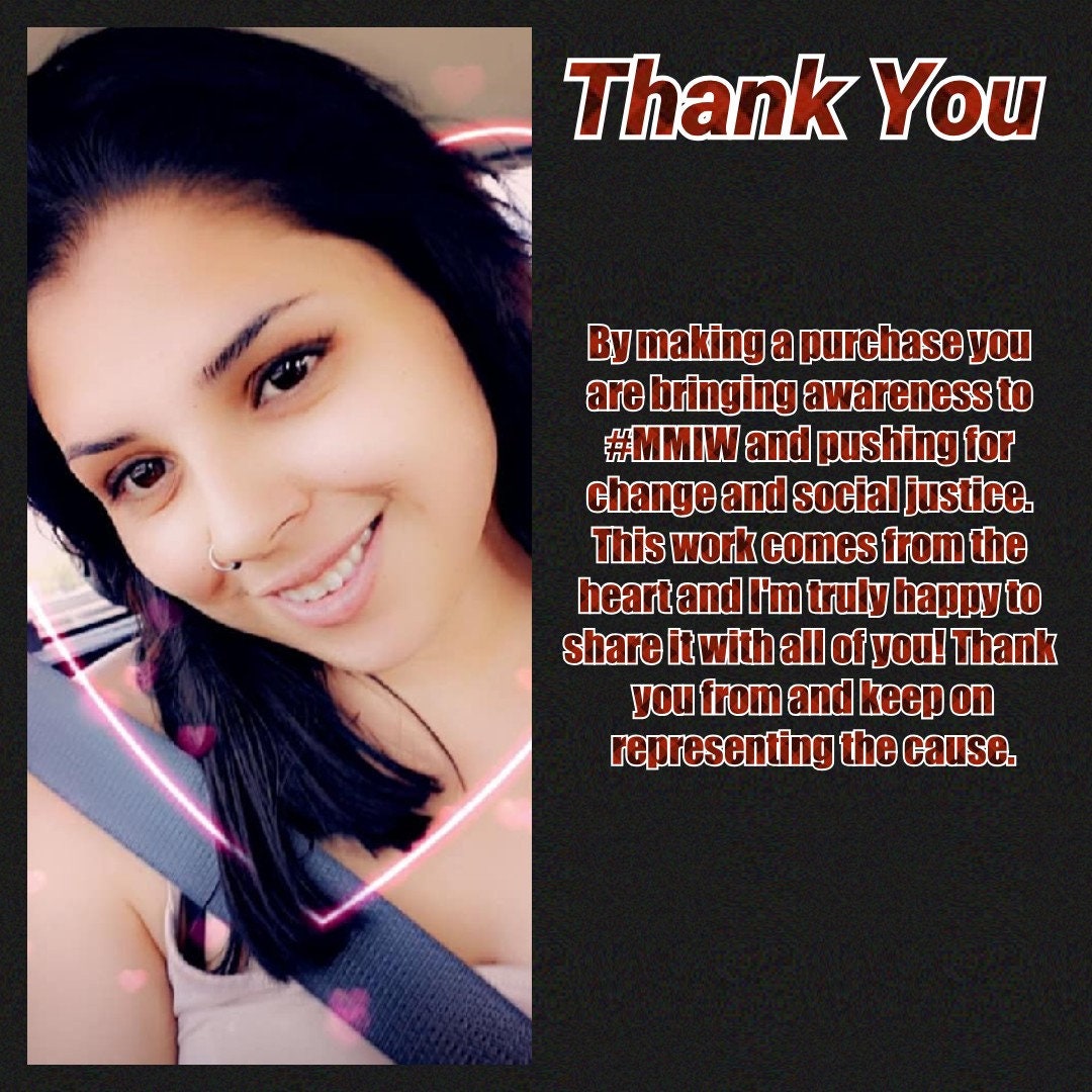 MMIW Face Mask - Etsy Canada