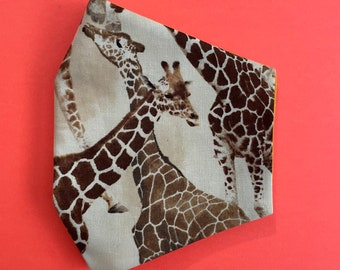 Giraffe Face Mask - Etsy