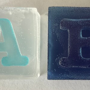 Toy Block Crafting Silicone Molds for Making Word or Characters With or ...