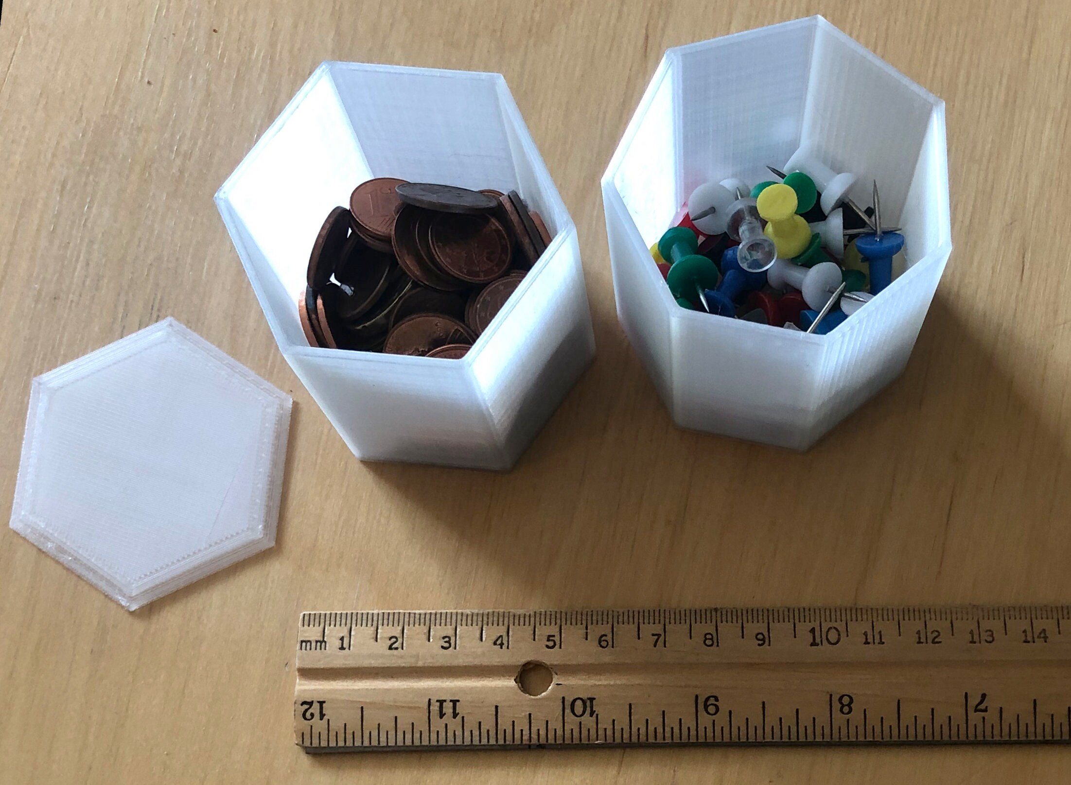 Customized Polygon-shaped Containers/Cups pick the size and | Etsy